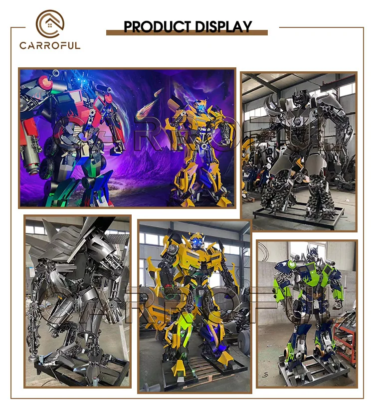 Customized Outdoor Giant Optimu Prime 3d Transformer Robot Sculpture ...