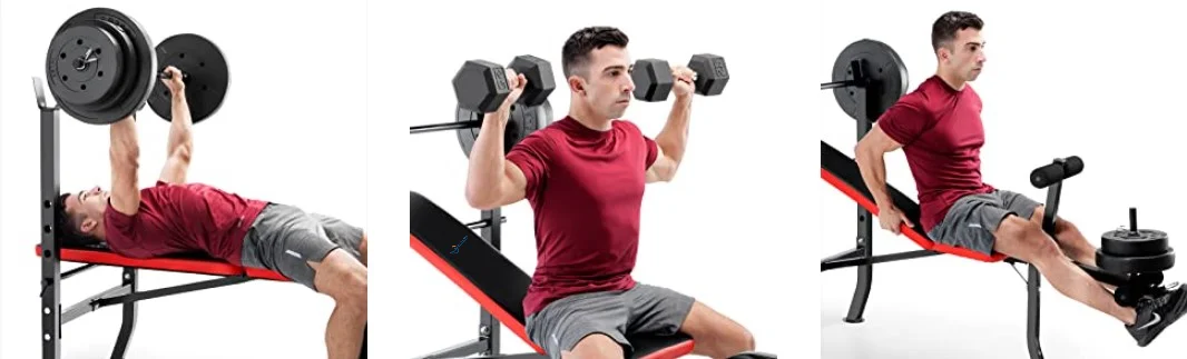 Adjustable Folding Workout Station Bench Press Rack - Buy Bench Press ...