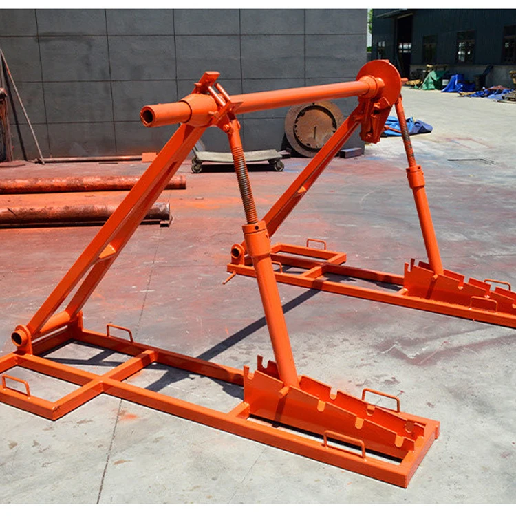Large Cable Tray Wire Reel Jack Stand Pay-off Stand Cable Drum Lifting ...