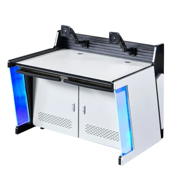 Office Console Computer Desk Command Center Conference Room Table - Buy ...