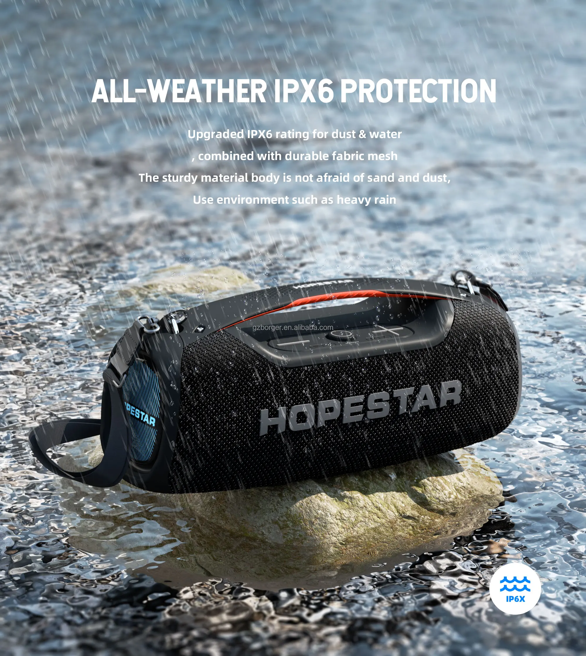 Hopestar A60 Big Wireless Speaker Portable Outdoor Boombox 3d Stereo ...