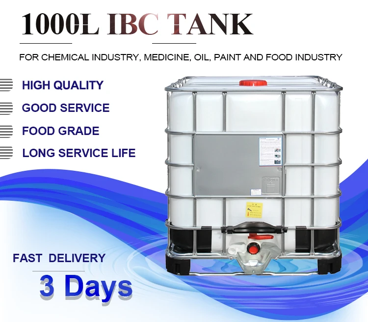 1000L IBC Tank - Durable, High Strength Plastic Fuel Tank