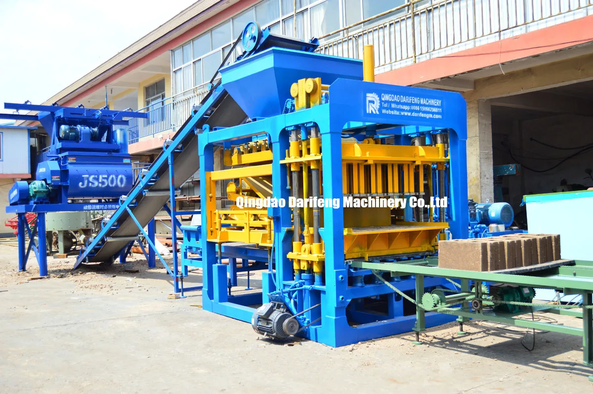 Qt5 15 Block Making Machine HF Machinery - Automatic & High Capacity