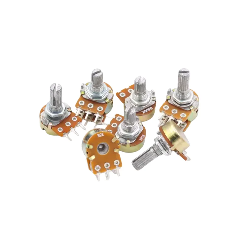 Taper Rotary Potentiometer Pot B1K 2K 5K 10K 20K 50K 100K 250K 500K 1M ...