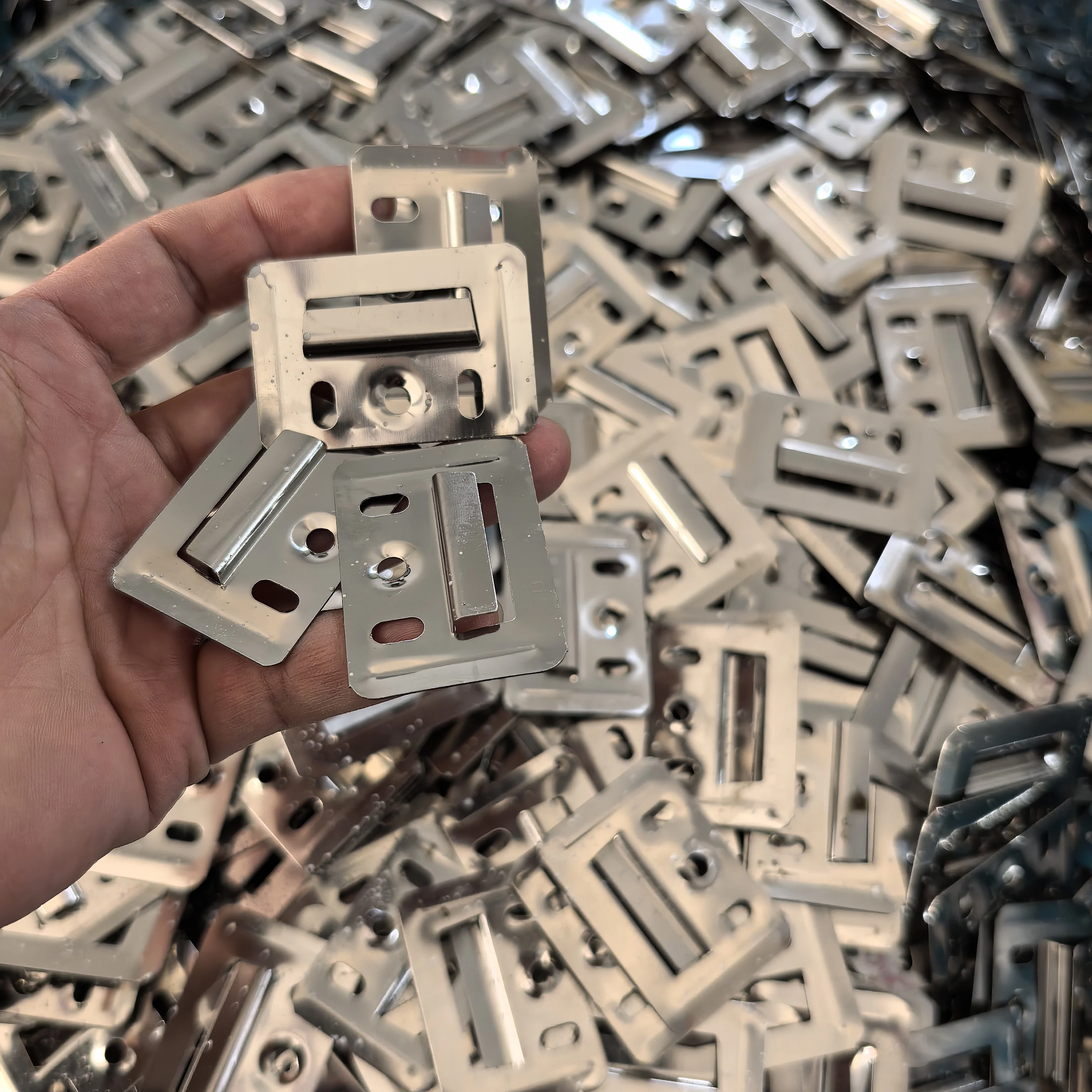 WPC Wall Panel Fixing Connector - Stainless Steel Clips for Easy ...