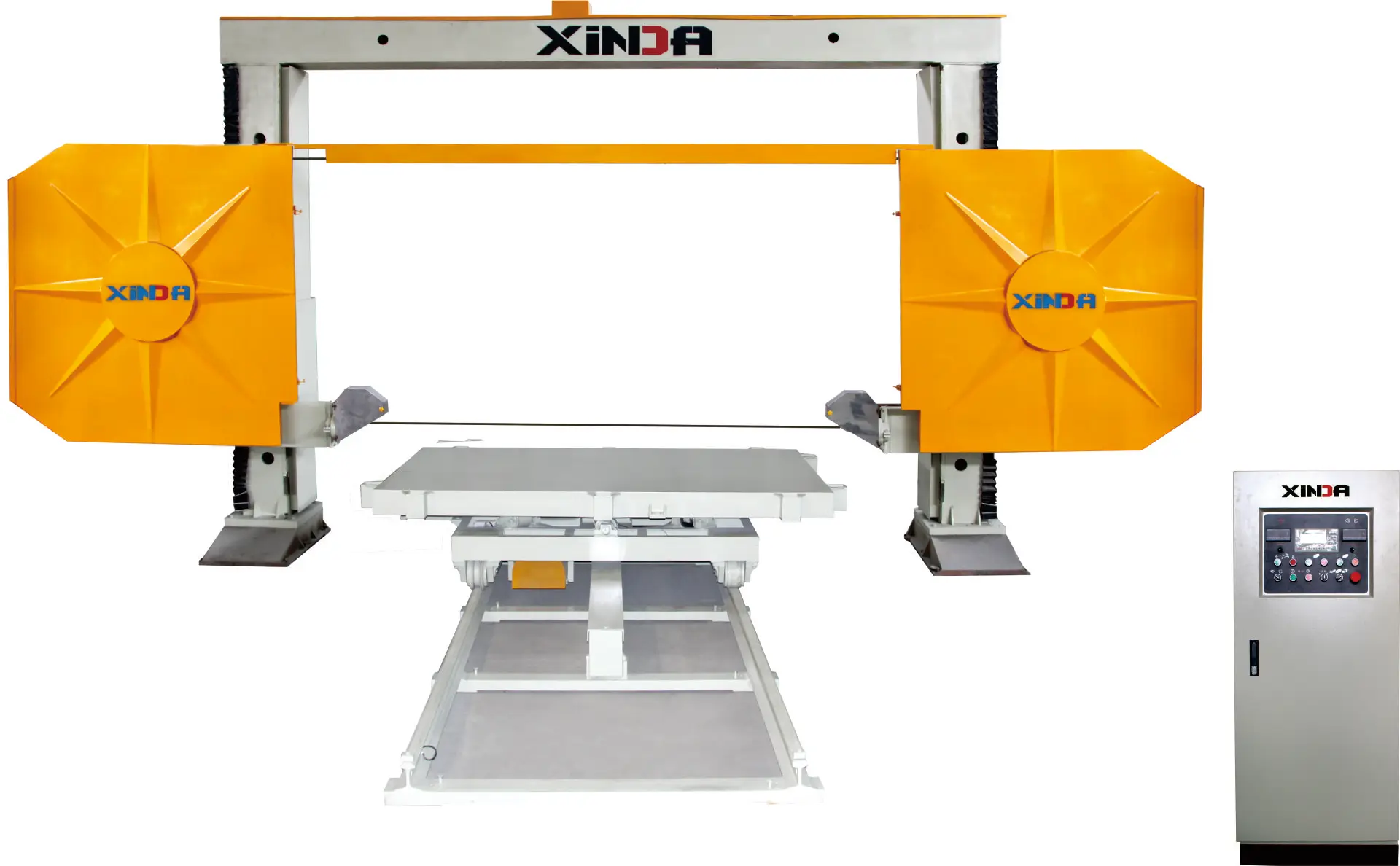 Diamond Mono Wire saw machine for granite and marble for horizontal ...