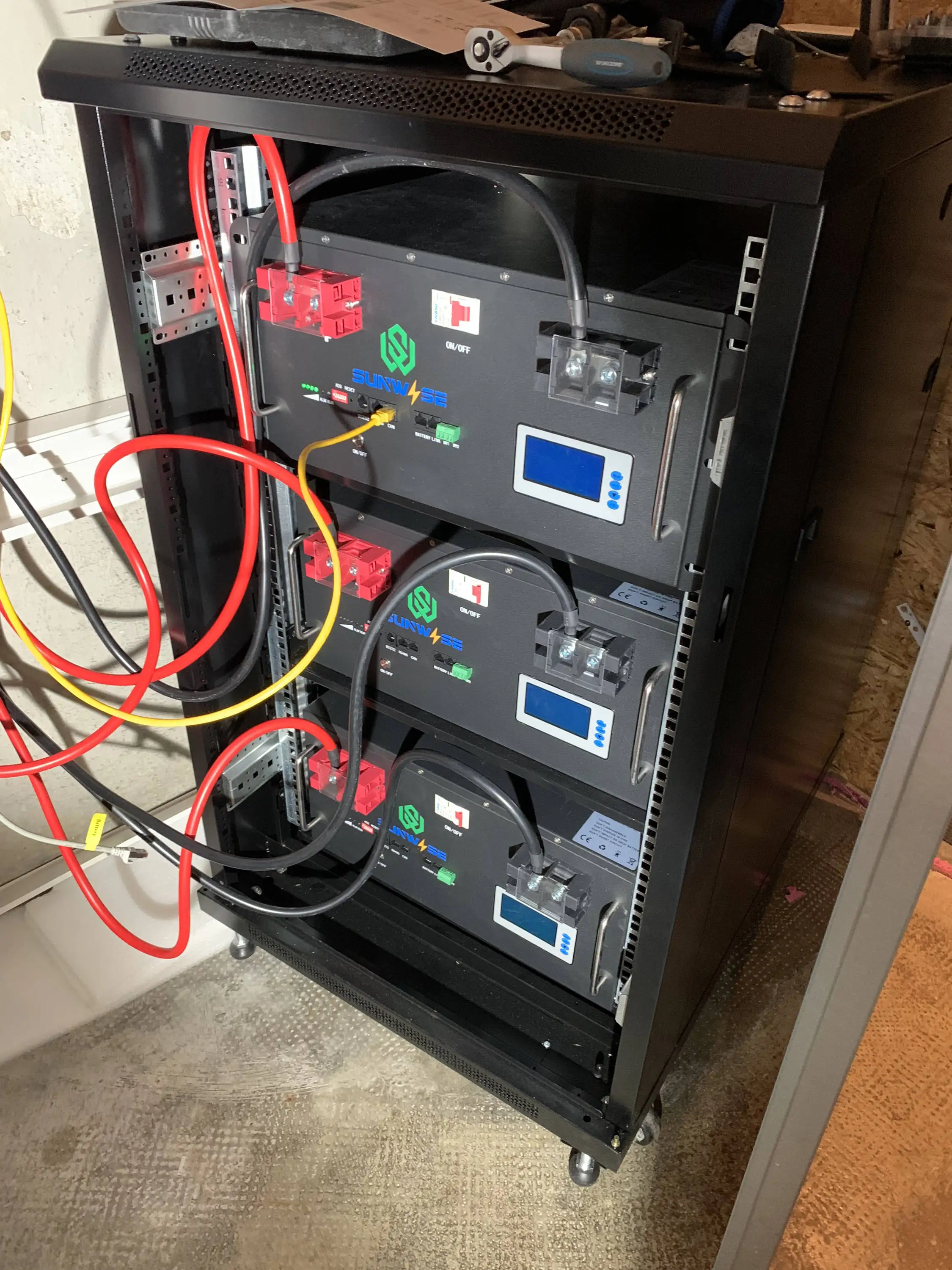 Lithium Ion Batteries Rack Mount Lifepo4 Solar Energy System Storage 51 ...