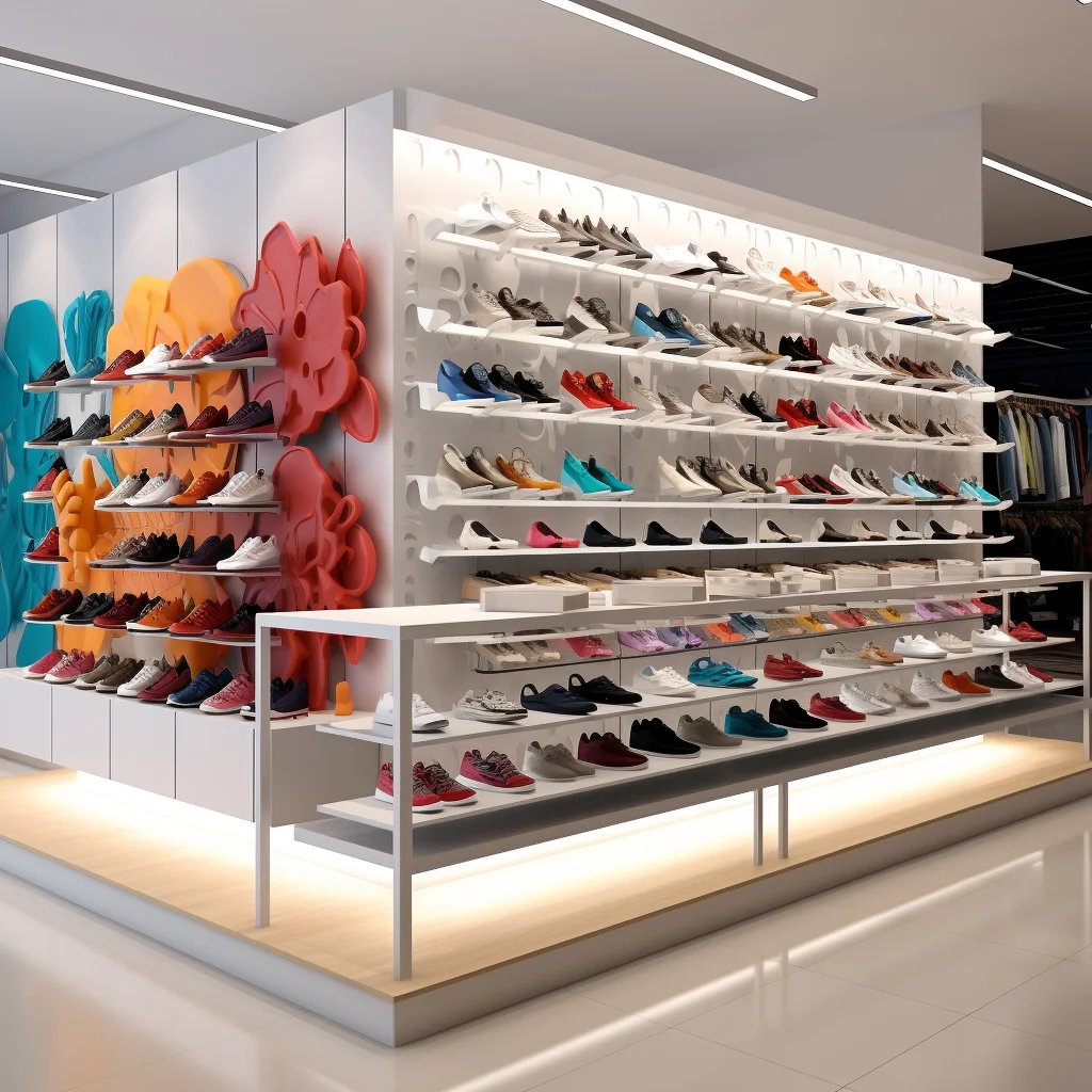 Shop Our Fashion Retail Display Racks for Shoe Shop Fit Out