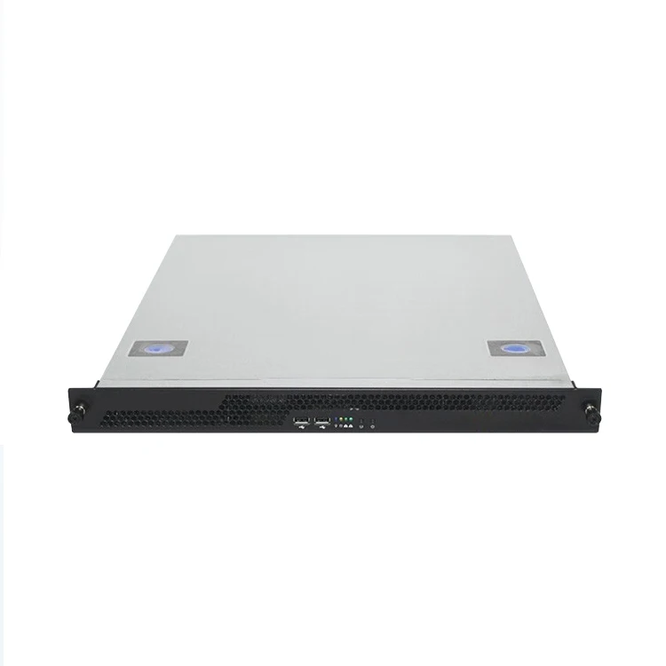 Factory Direct Aluminum 1u Rackmount Compact Server Chassis Lga1151 Lan Network Appliance ...