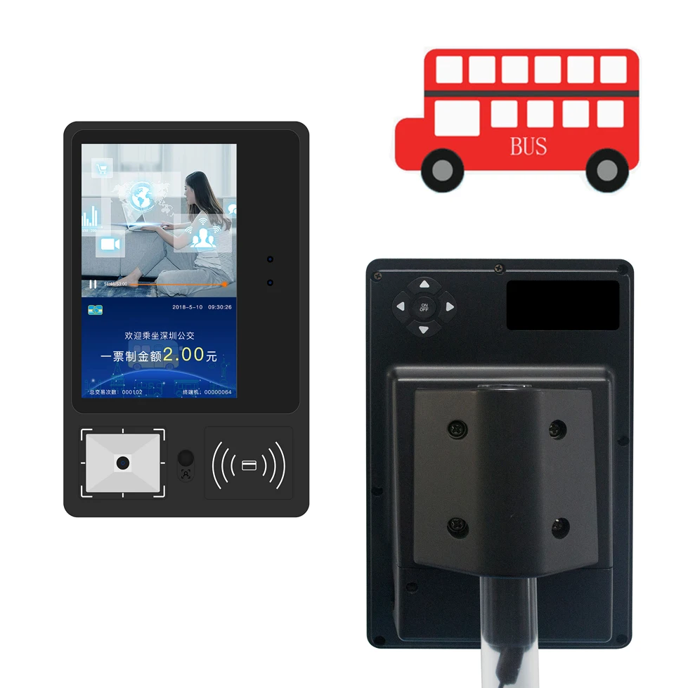 Lector de asistencia de bus escolar, validador de billetes de ...