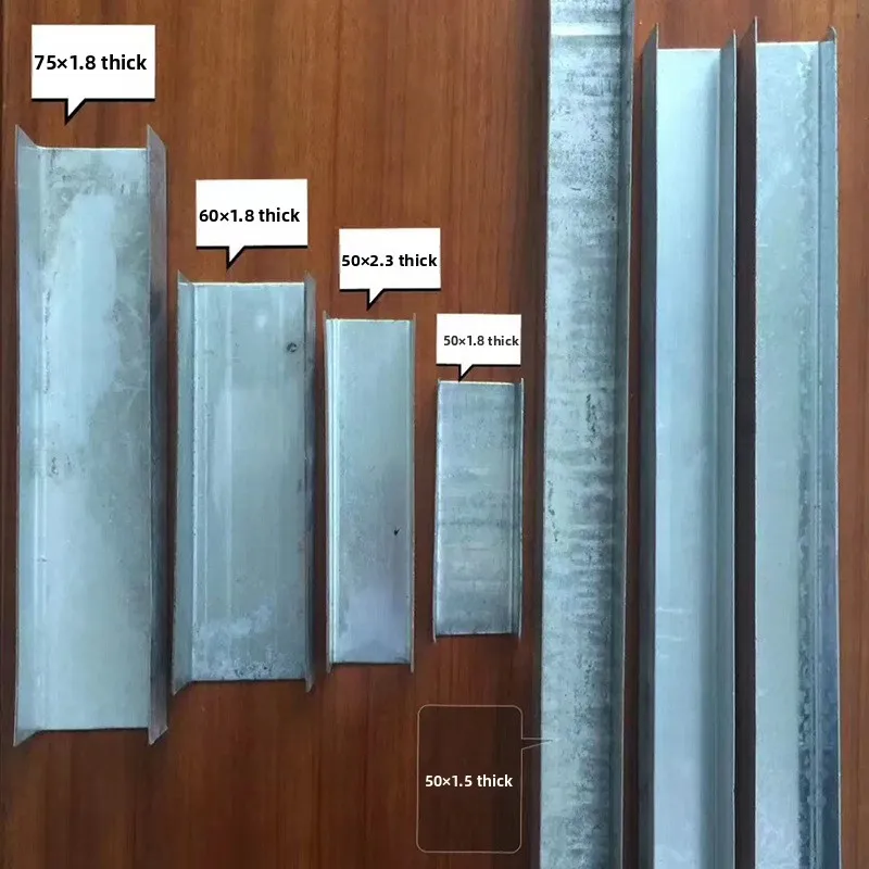 ASTM Standard U-Shaped Steel Unequal Edge Galvanized Channel for ...