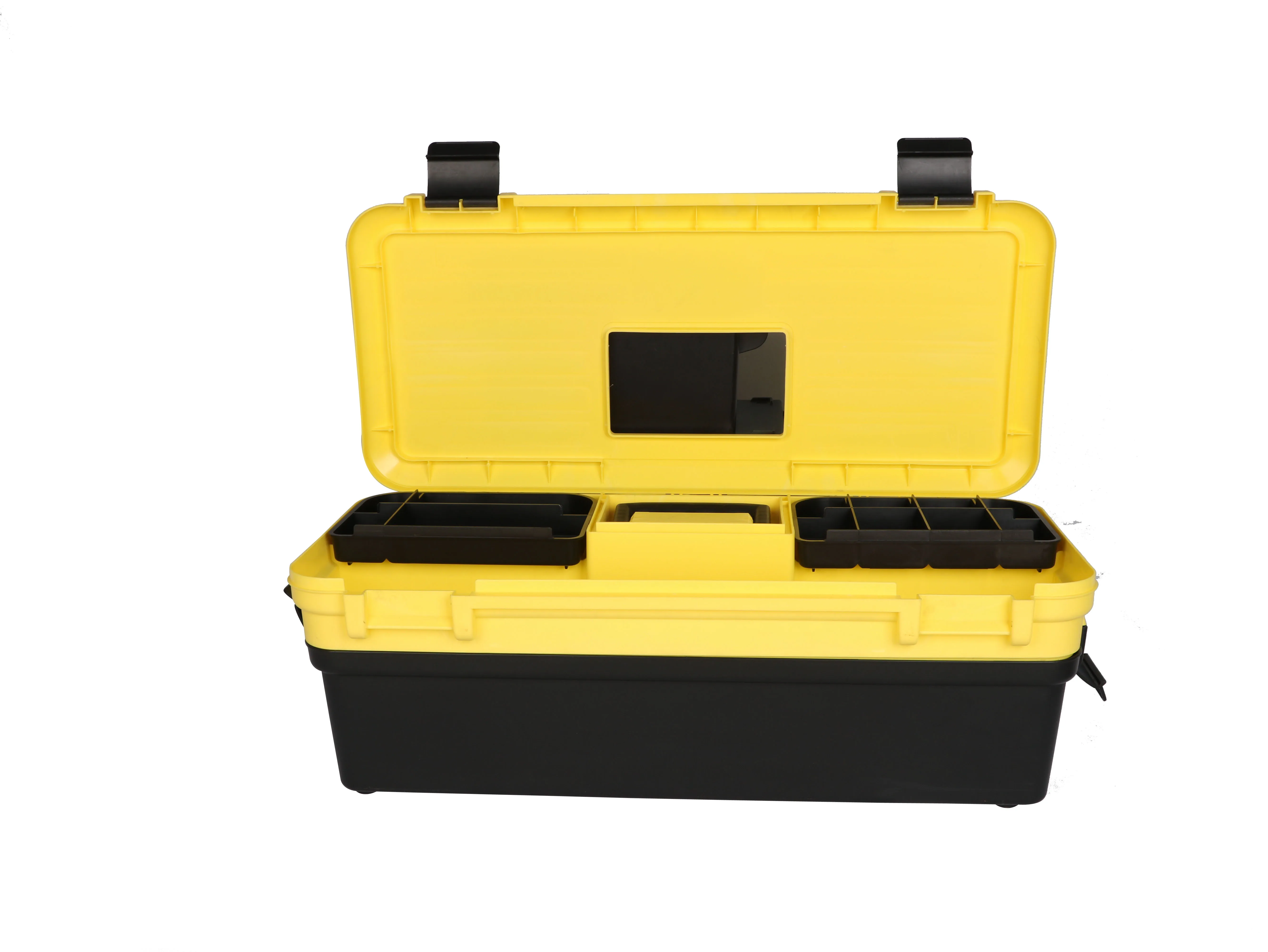 Durable Black Plastic Toolbox for Equipment Carry & Tools - OEM