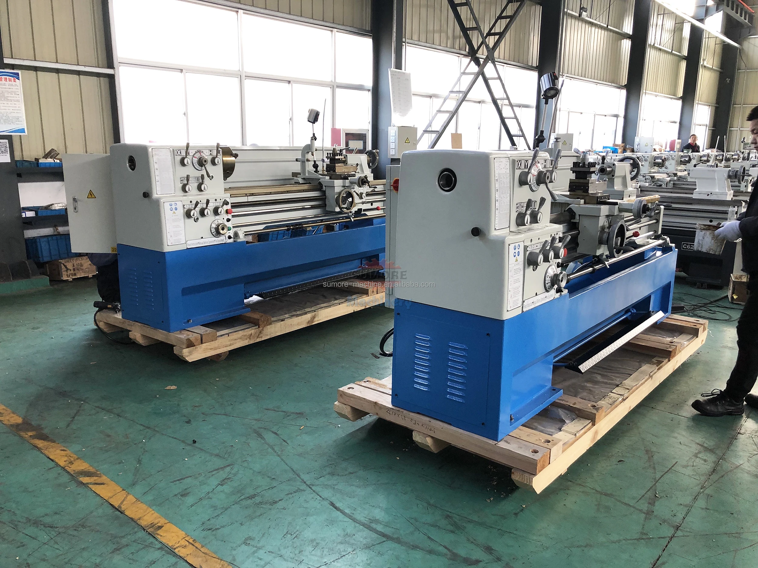 Manual Lathe SN50C Horizontal Metal Lathe Machine 1000/1500/2000mm ...