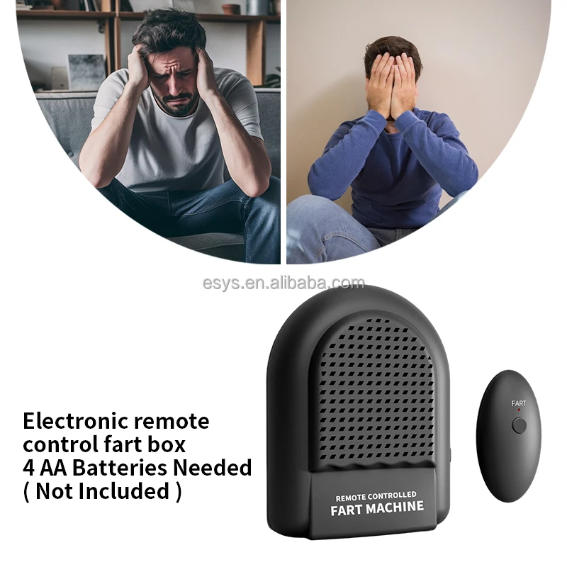 Remote Controlled Fart Machine With Different Realistic Sounds Portable ...