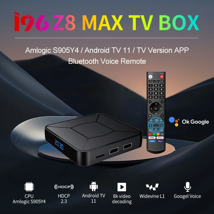 Topleo Hako Atv Tv Box Smart Streaming Amlogic S905y4 Certified Hd 4k ...
