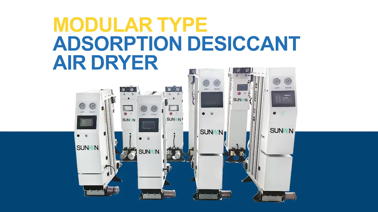 Modular Adsorption Desiccant Air Dryer With Ultra-low Pressure Drop And ...