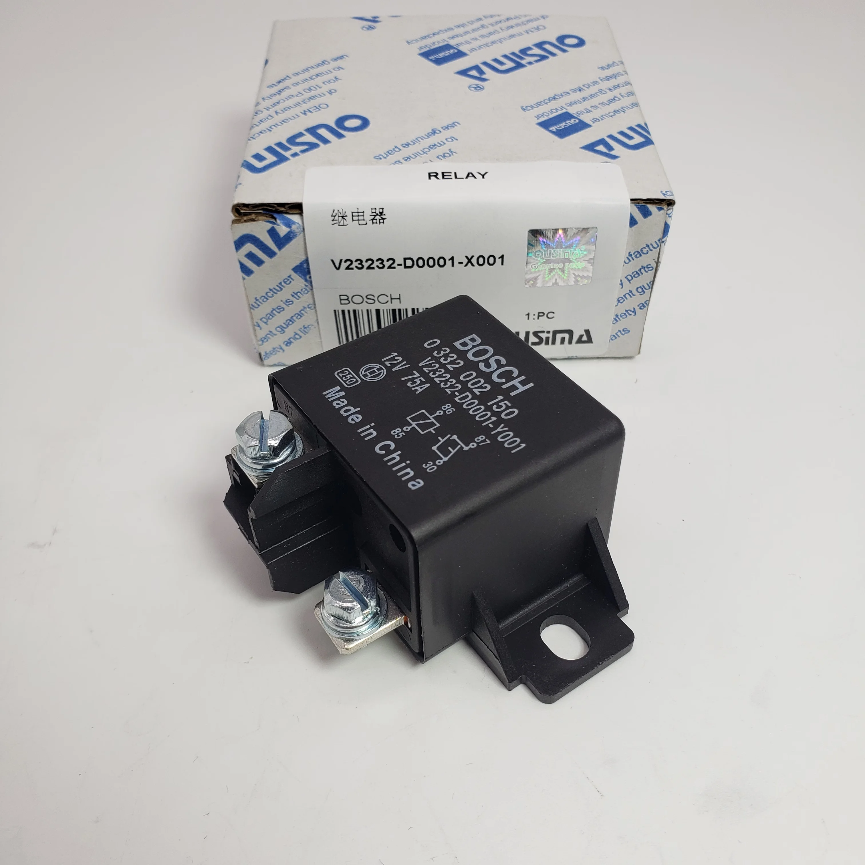 BOSCH Automotive Starter Relay V23232-D0001-X001 12V Volt