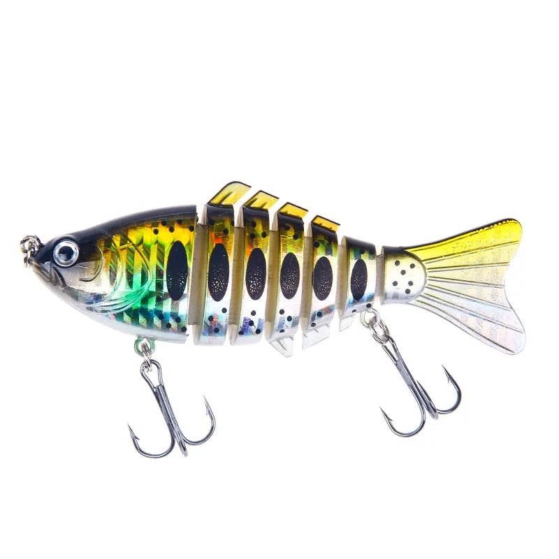Segmented Bait Realistic Lures Mini Multi-section Trout Large Fishing ...