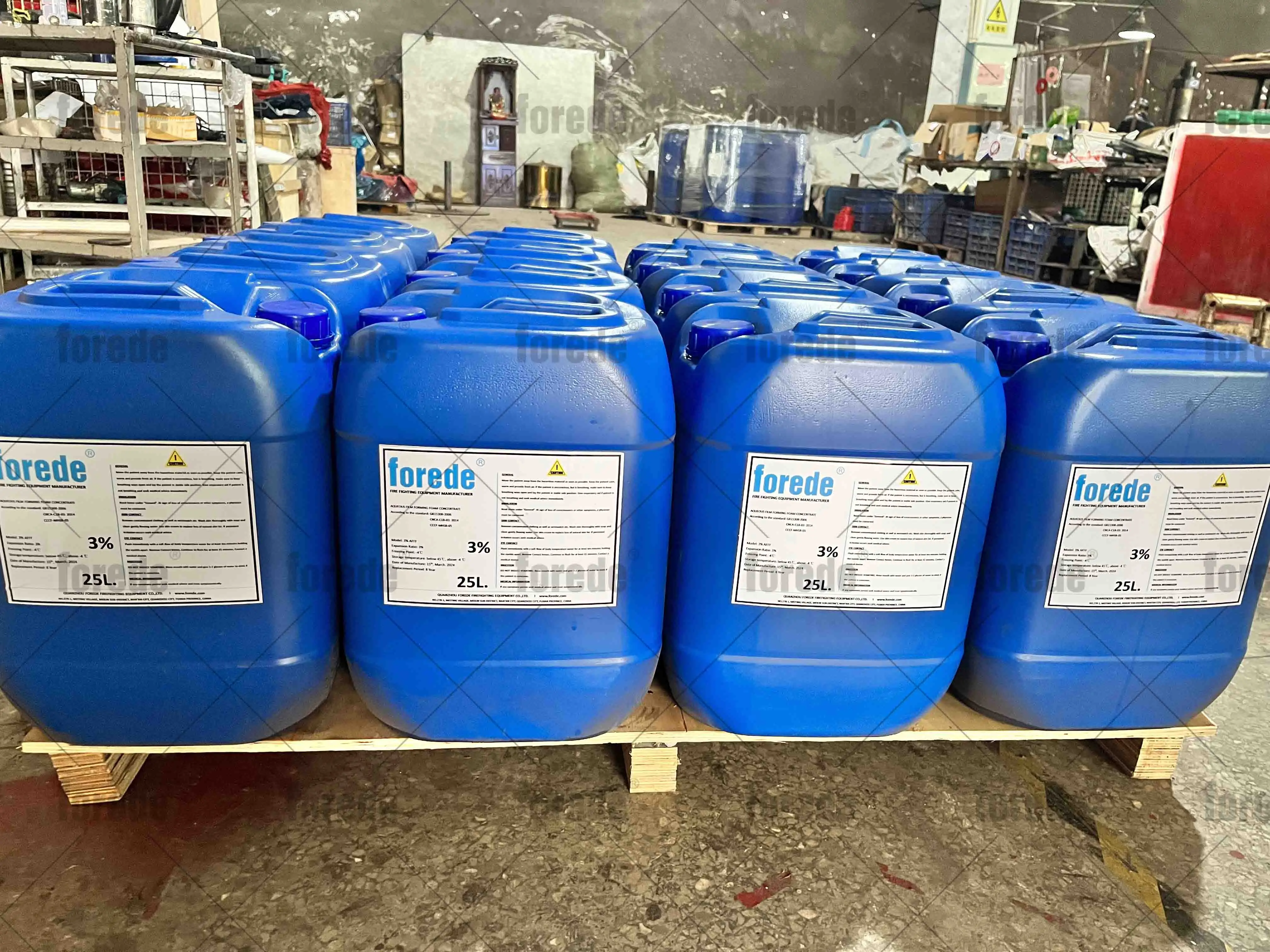 FOREDE Fire Fighting Afff Foam Concentrate Fresh Water Clear Pale Yellow Liquid| Alibaba.com