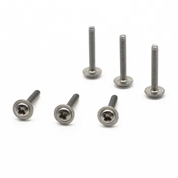 Custom Din967 Stainless Steel M2 Cross Recessed Pan Washer Head Phillips Machine Screws With ...