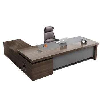 Executive Desk Office Table Boss Executive Desk L Shaped Office Table L ...