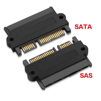 Sas 22 Pin To Sata 22 Pin 7+15 Male Hard Disk Drive Adapter Converter ...