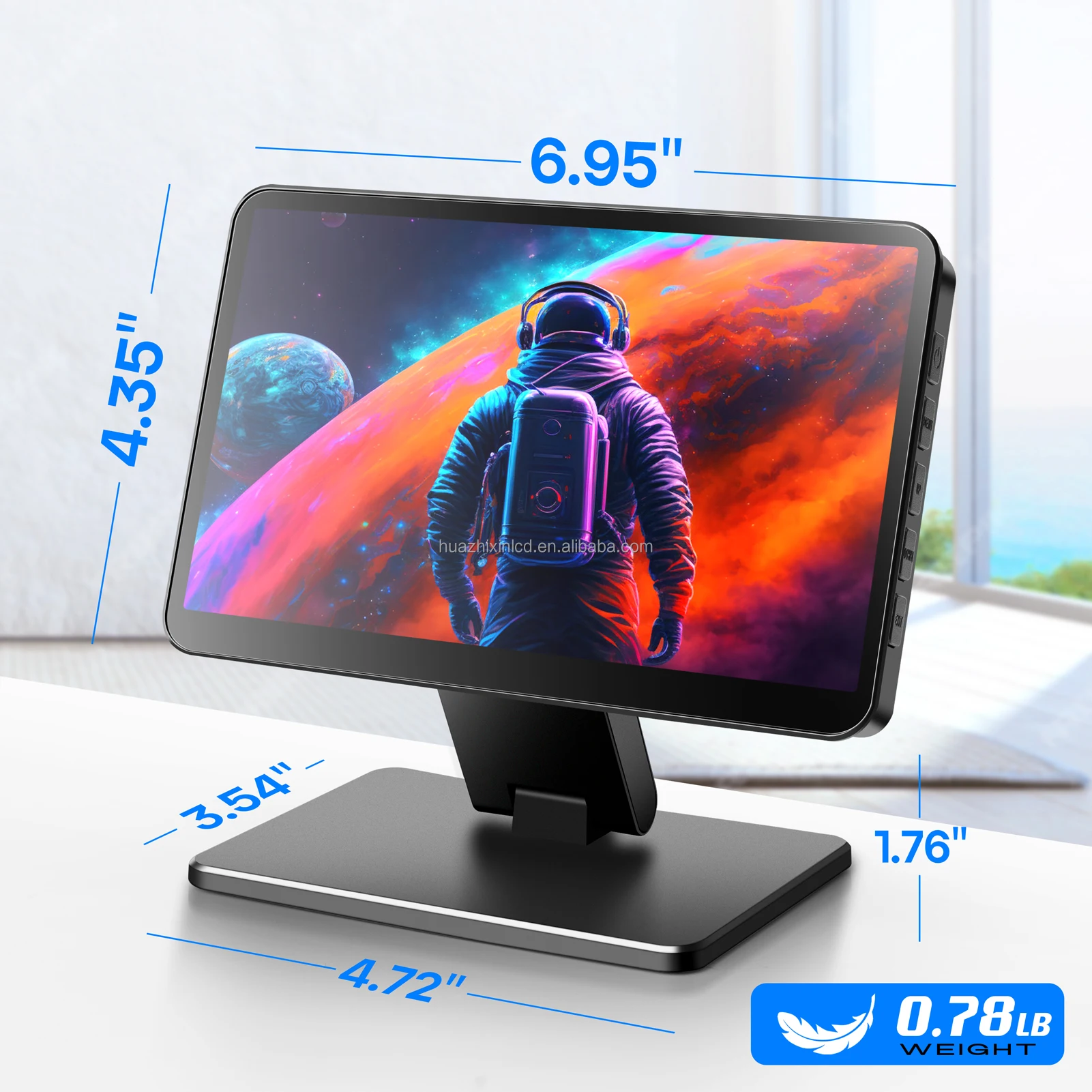 7 Inch Portable Monitor Computer Monitor with Type-c Laptop Extension ...
