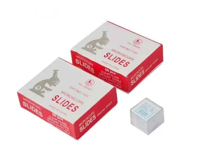 High Quality Sandblasting Microscope Glass Slides 7101
