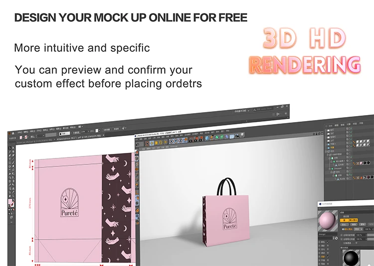 Custom Printed Luxury Paper Shopping Bags for Gifts | Eco-Friendly ...