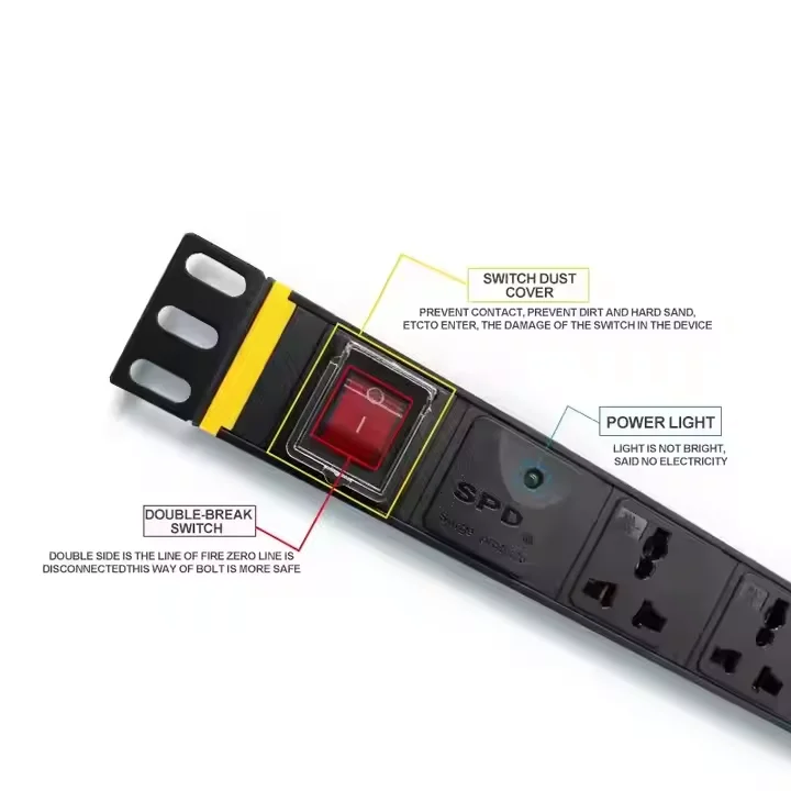 Universal 110-250v Lightning Protection 8 Outlets Surge Proof Pdf ...