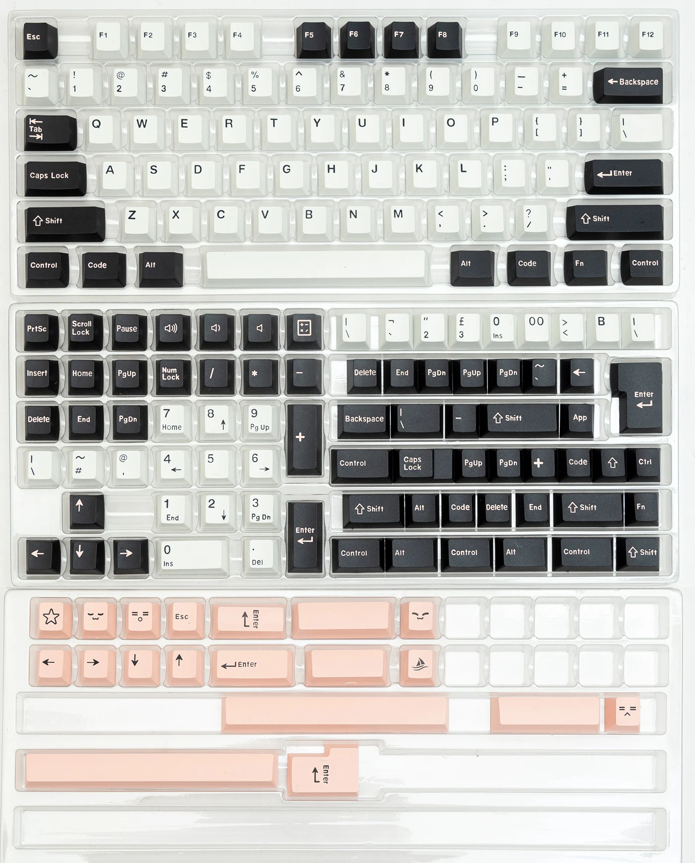 173 Keys Box Sets Double Shot PBT Profile Mechanical Keyboard Cherry ...