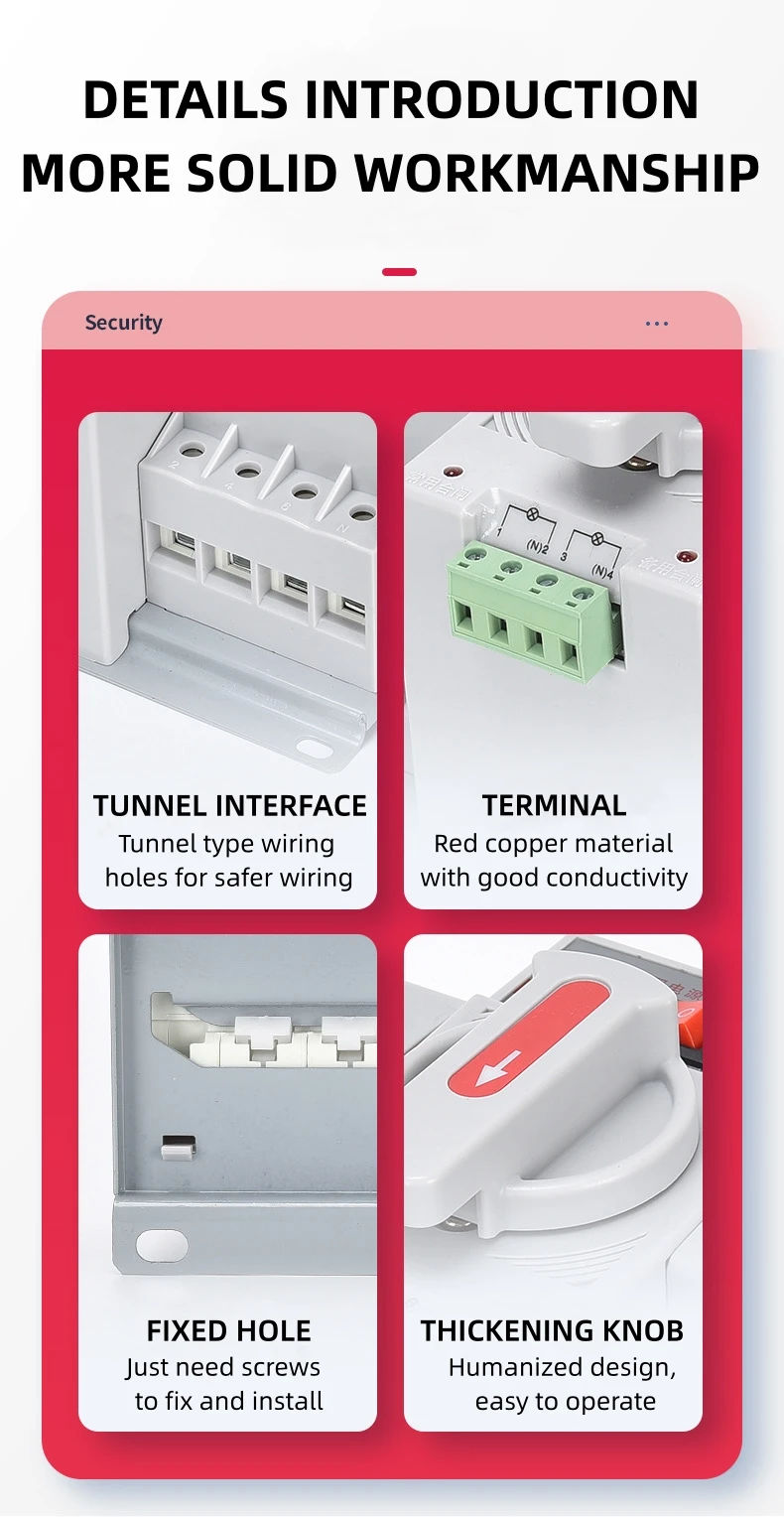 ATS Automatic Transfer Switch - 800 Amp Double Power Source