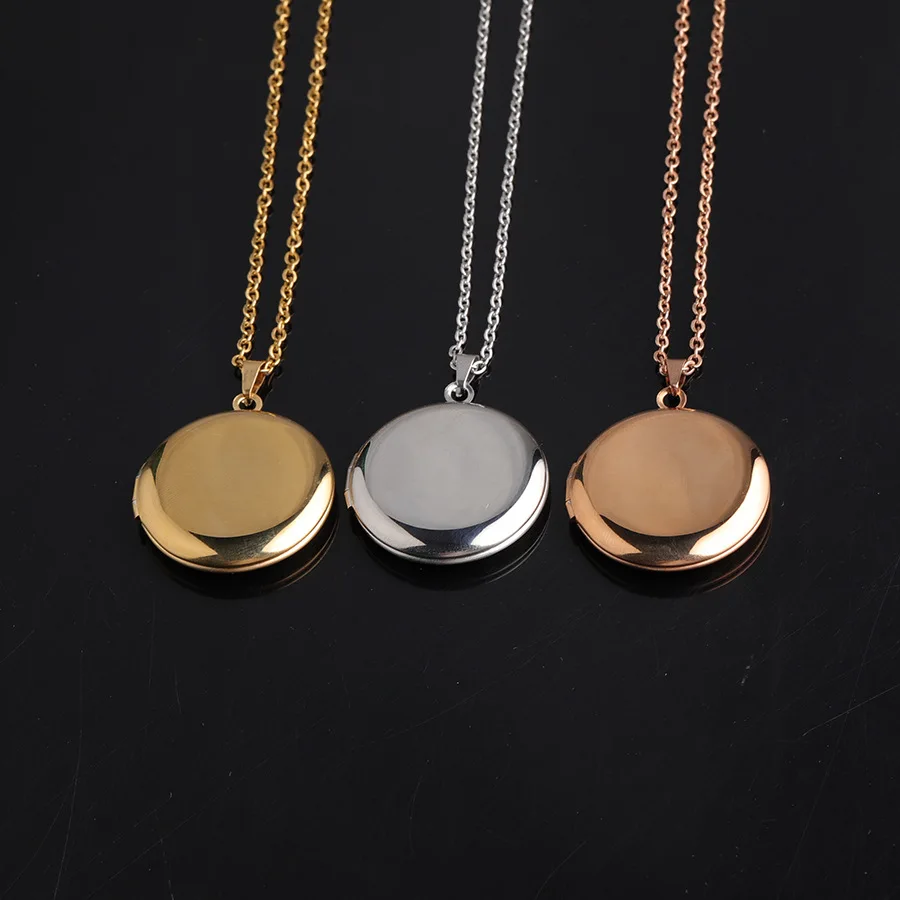 Wholesale Lockets - Elegant Personality Stainless Steel Pendant