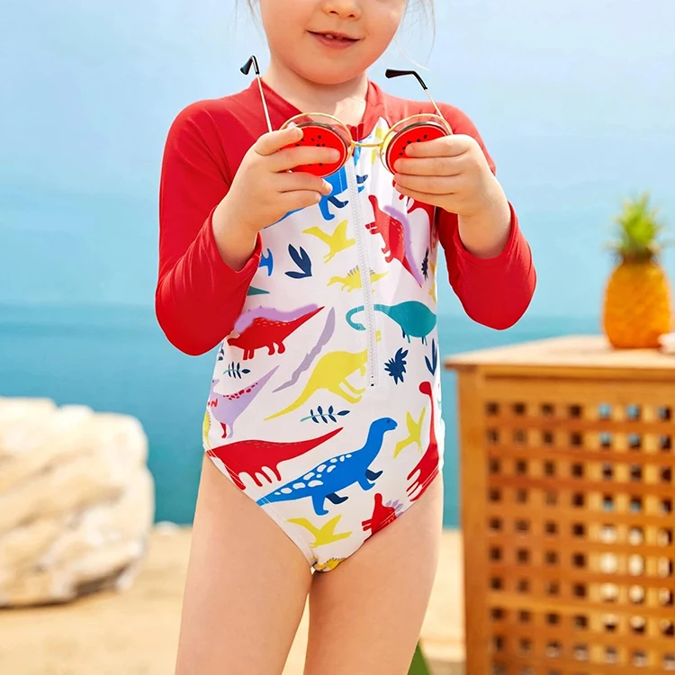 Huilin High Quality Neoprene Long Sleeve Swimming Bathing Suits Custom ...