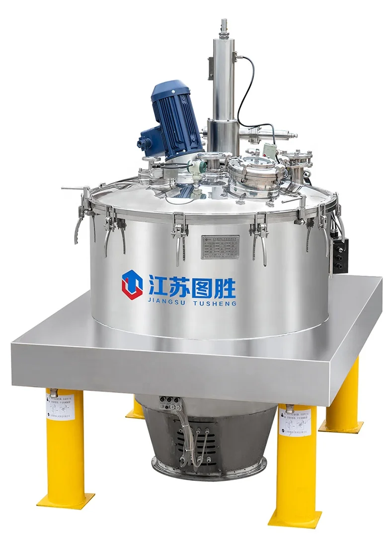Jiangsu Tuheng Bag-shaking Bottom Discharge Scraper Centrifuge Machine ...