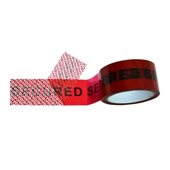 Strong Adhesive Custom Printed Void Warranty Seal Tamper Evident Security Tape For Sealing Box ...