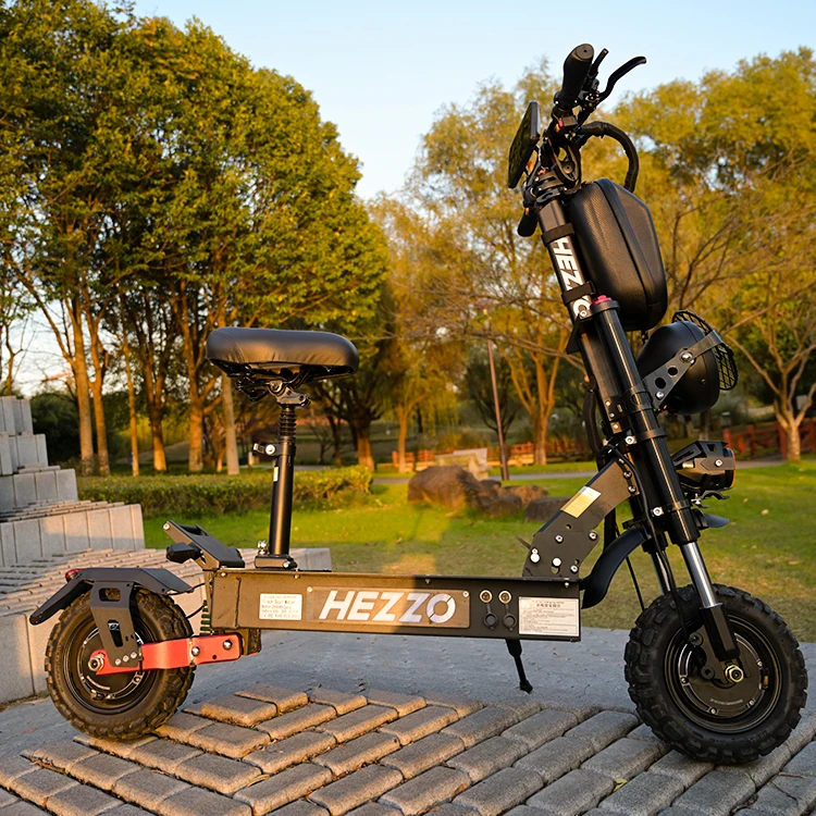 HEZZO 11" 60V 5600W Dual Motor off-Road Escooter - Foldable