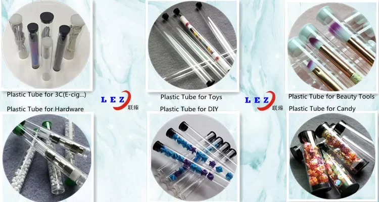 Small Plastic Tube Containers - Versatile Gift & Craft Packaging