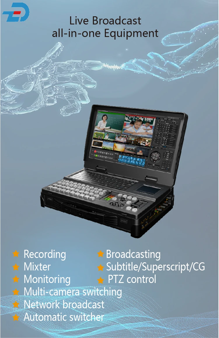ZJC Multi-Functional Live Streaming Machine for Radio & TV