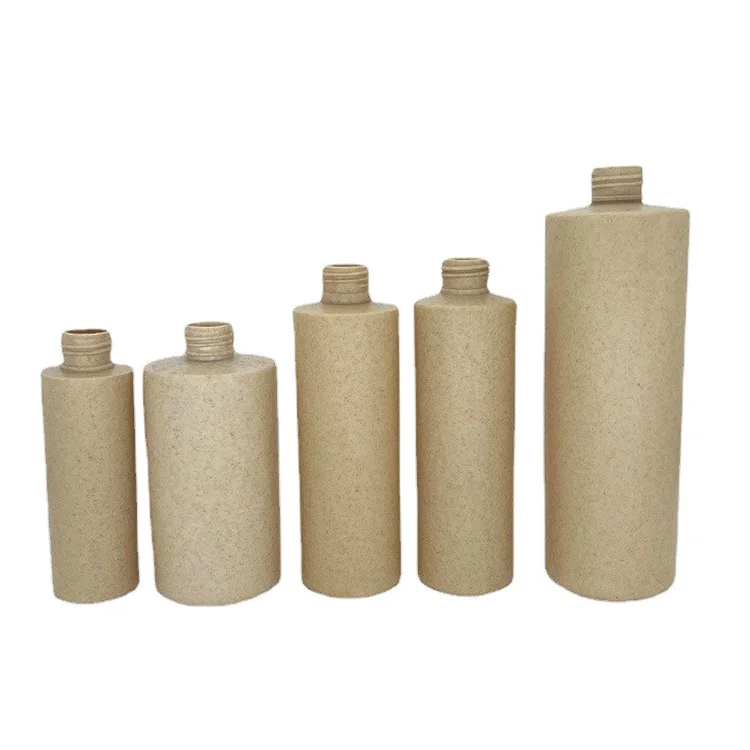 Wholesale Custom Eco-Friendly Biodegradable Wheat Straw Bottle