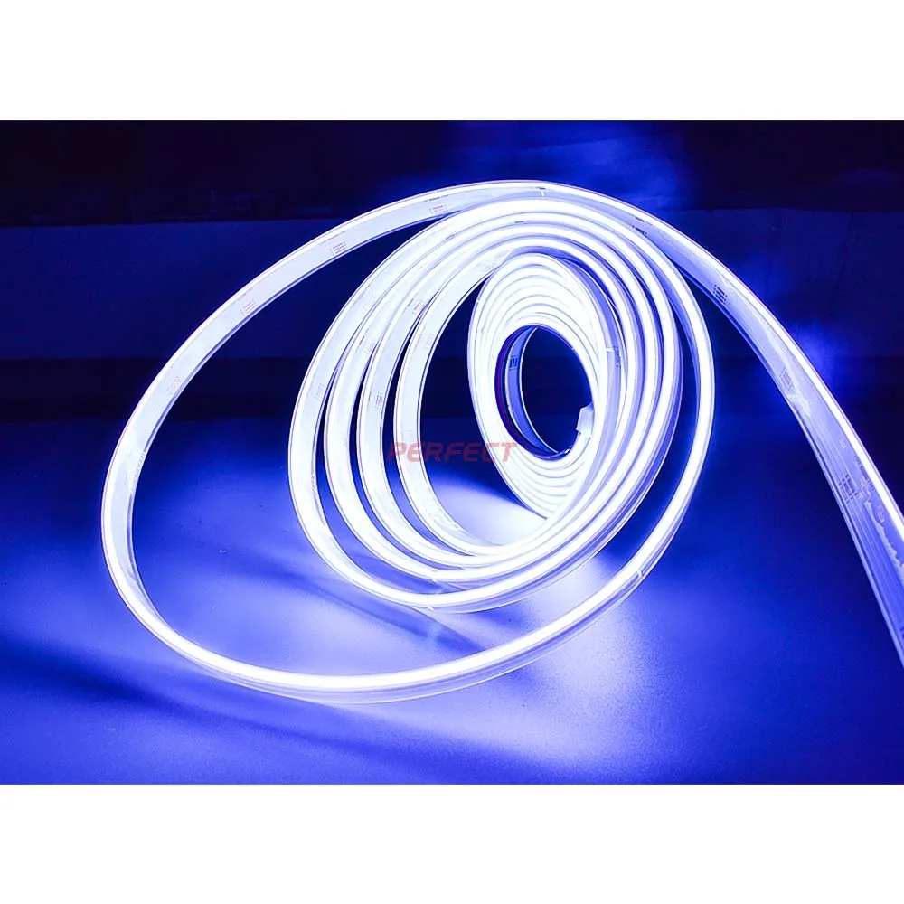 Flexible Dotless 840led/m Side View COB Led Strip RGB 12W/M Outdoor ...