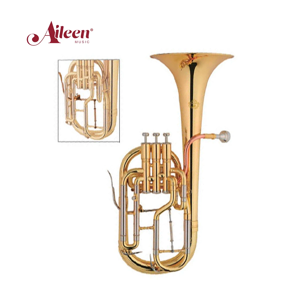 Brass Alto Horns Eb Horn Instrument with Premium Case