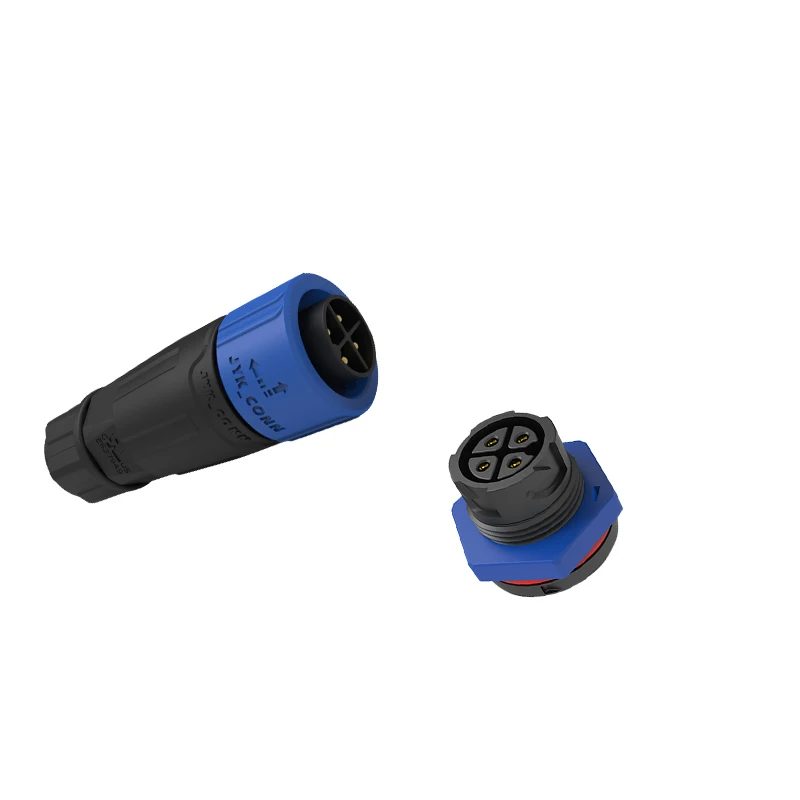 Ip67 Waterproof 3pin Connector Easily Push Lock Power Connector For ...