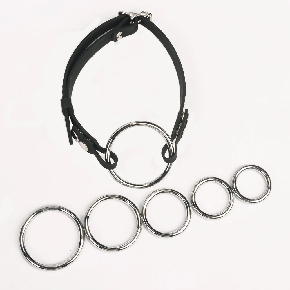 Ava Silicone Bondage Open Mouth Ring Gag With Lock Fetish Rolepaly Bdsm ...