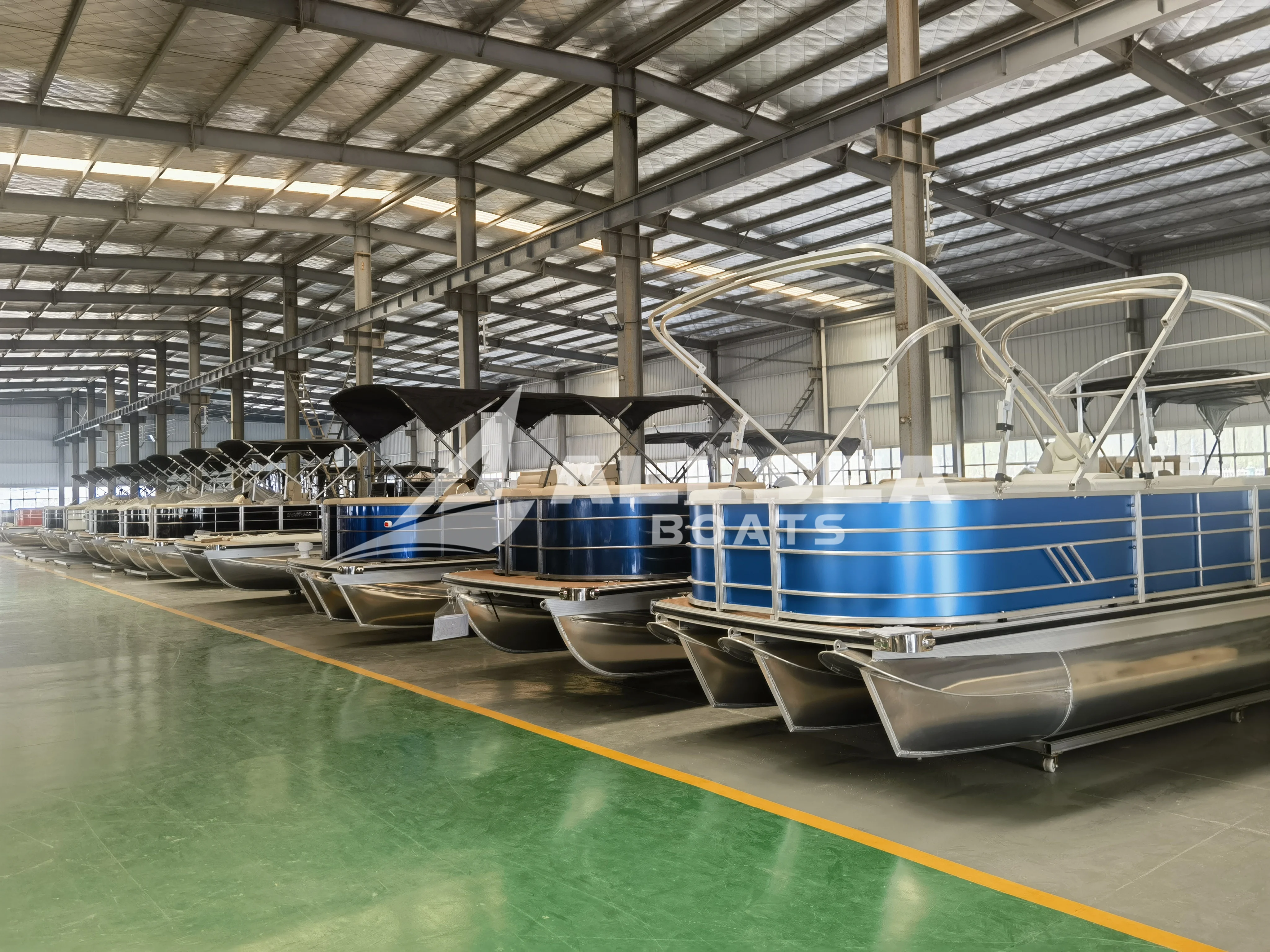 Allsea New Design Factory Customized Sightseeing 15-30ft Aluminum Sport ...