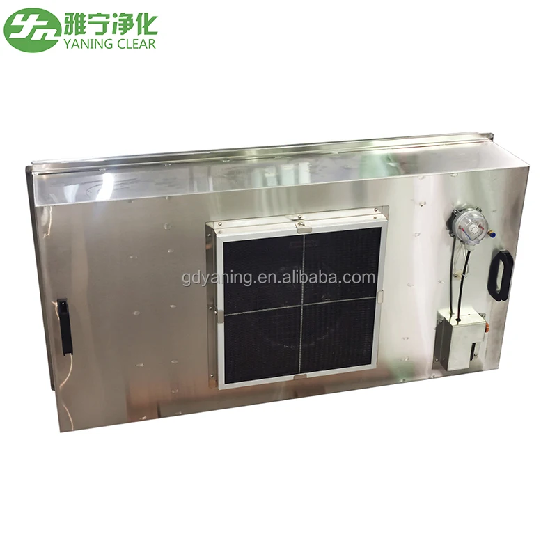 Yaning Ceiling Stainless Steel Laminar Flow Hood Ulpa Ffu Semiconductor ...