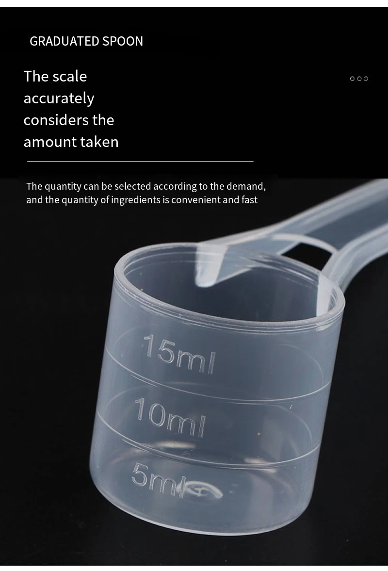 Wholesale Plastic Measuring Spoon 5g - Environmentally Friendly