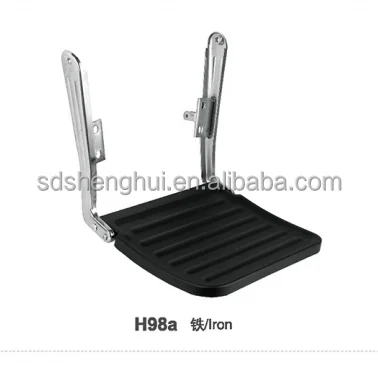 Salon Chair Accessories Foot Rest H98 Stainless Steel Footrest Barber ...