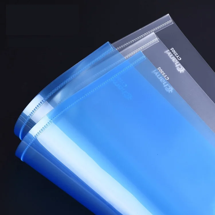Transparent Plastic A4 Size Envelop File Bag With Fastener Document ...