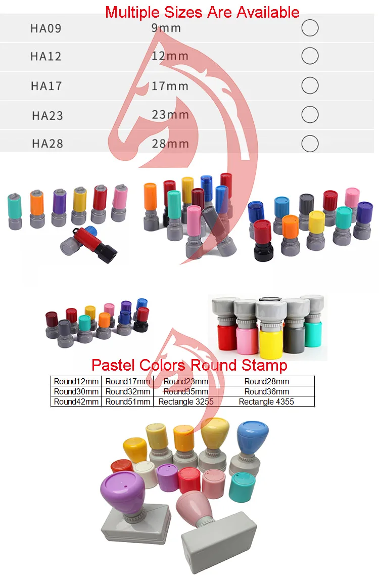 Flash Stamp HA with 7mm Foam - Wholesale Custom Rubber